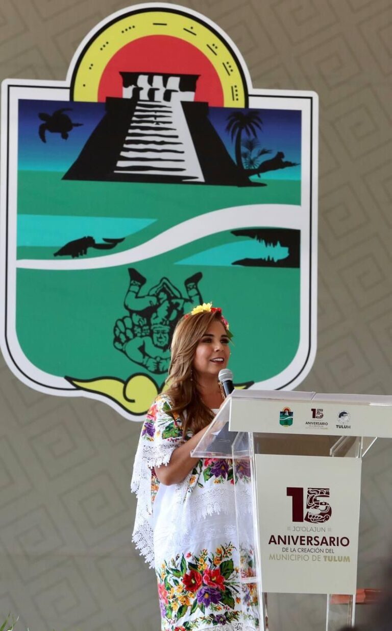 Celebran el 15 aniversario del municipio de Tulum