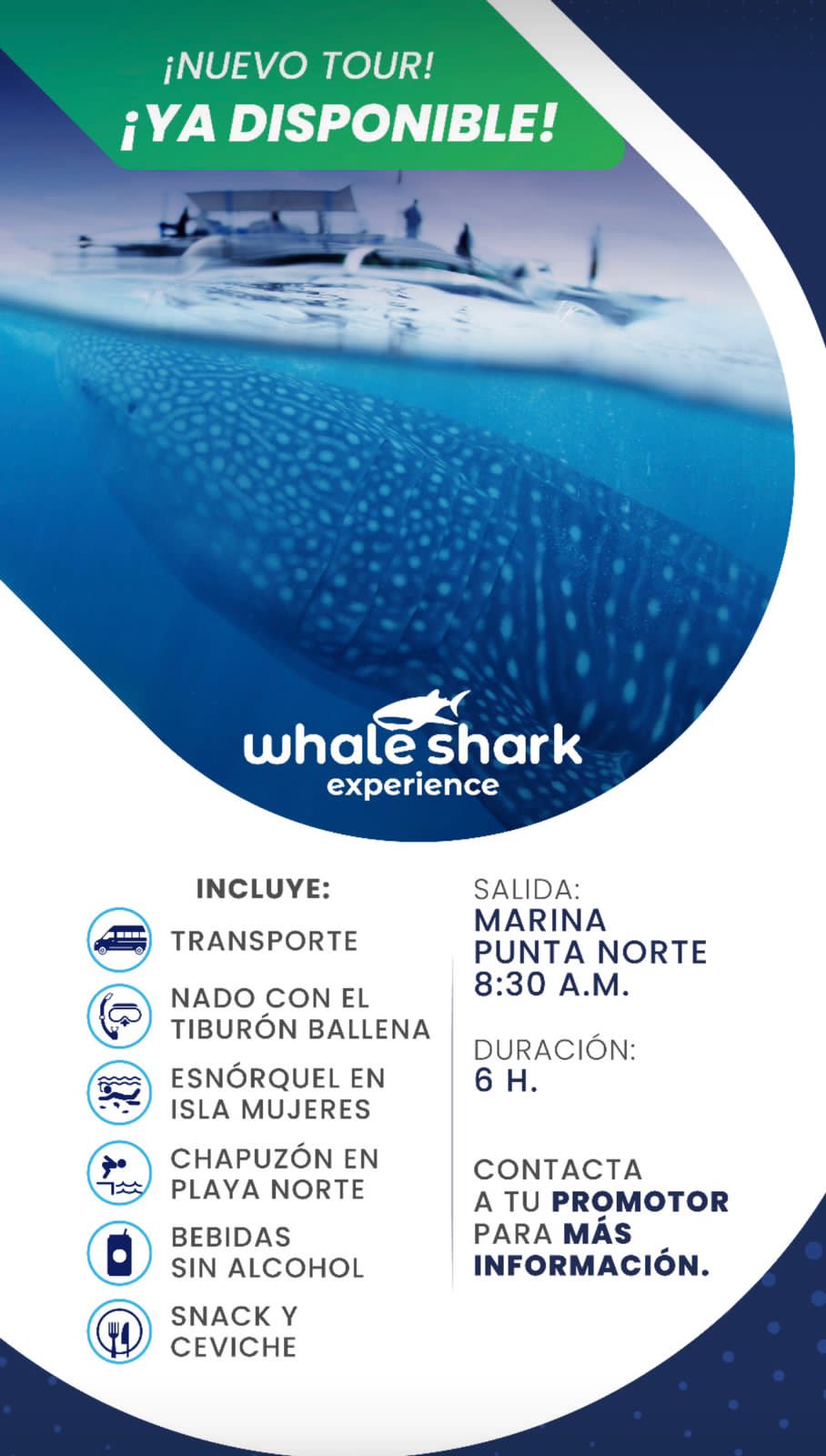 Isla Contoy Experience, Lanza Whale Shark Experience